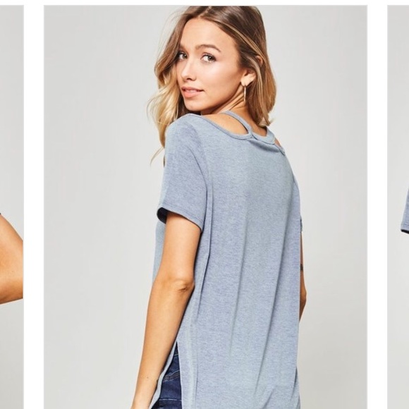 Tops | Rainn Cutout Tee | Poshmark